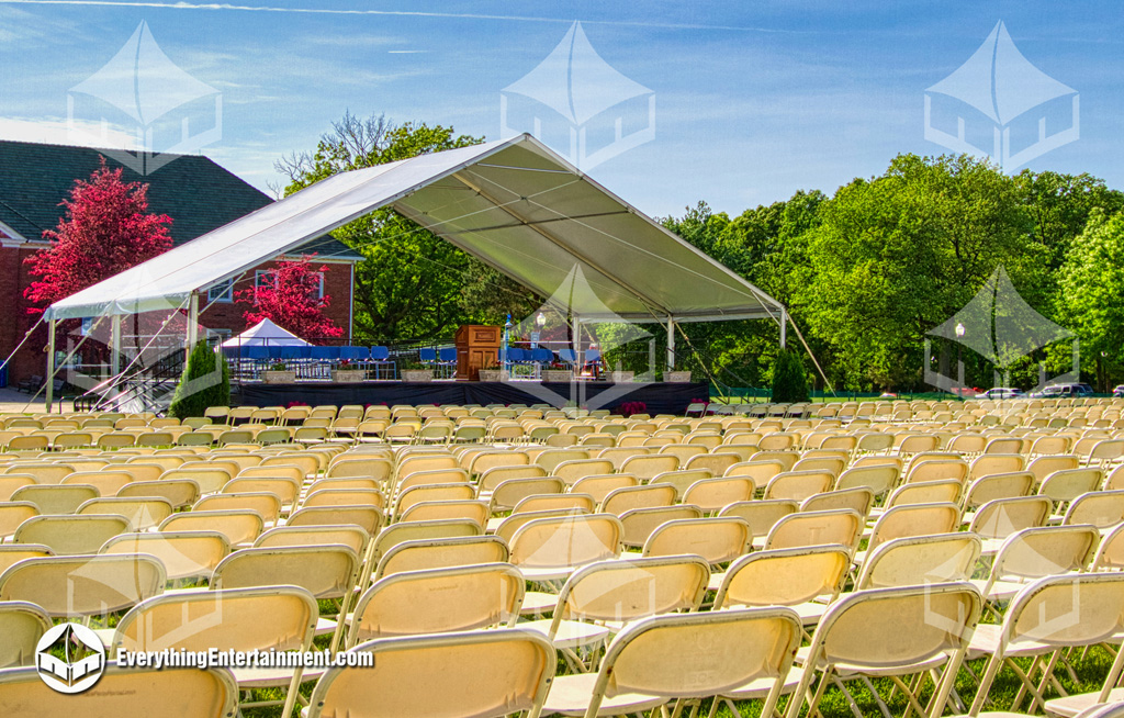 Portfolio: Campus Event Photos and details of Tents & Party Rentals